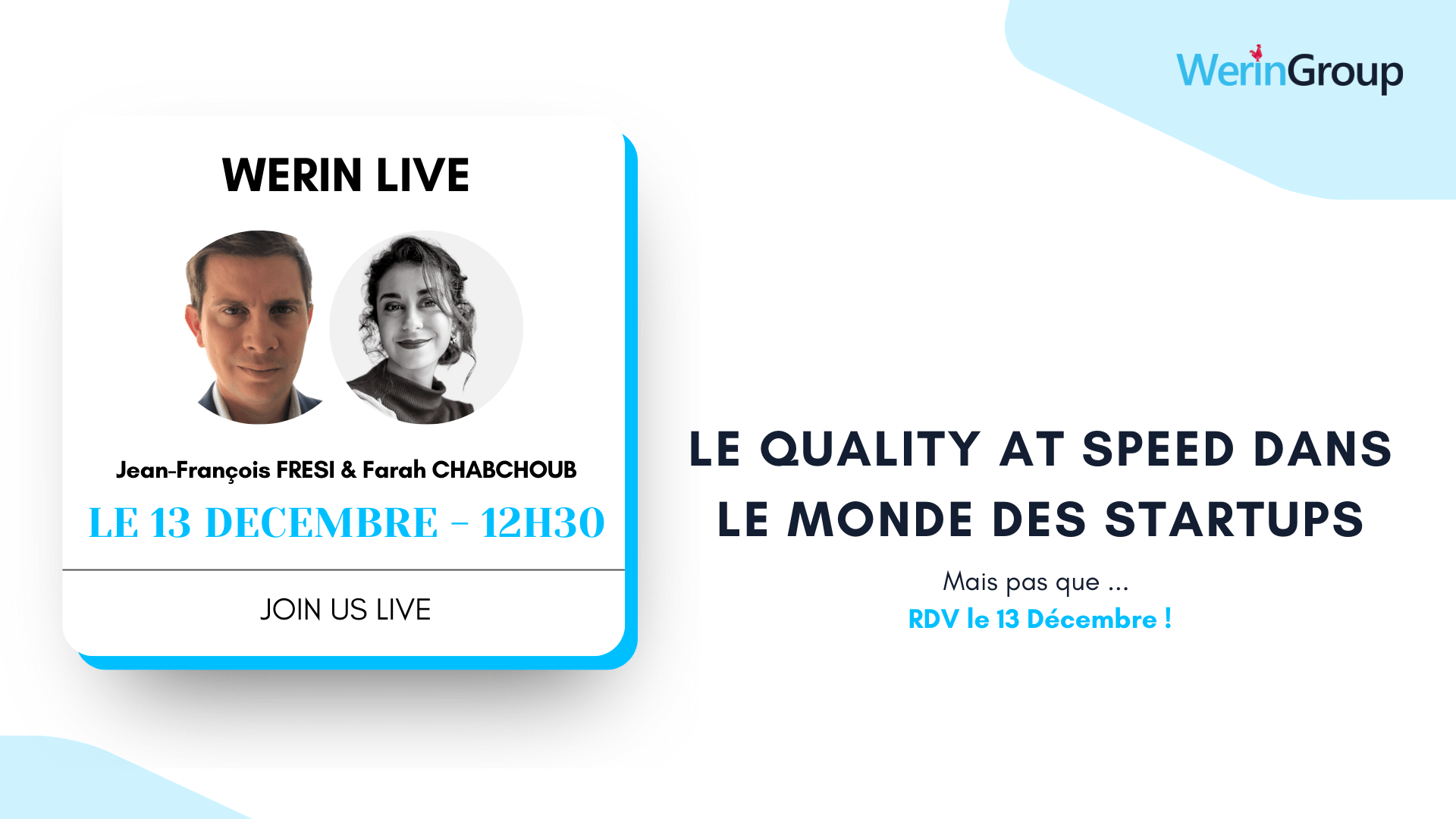 Le Quality at Speed dans le monde des startup | Werin Group